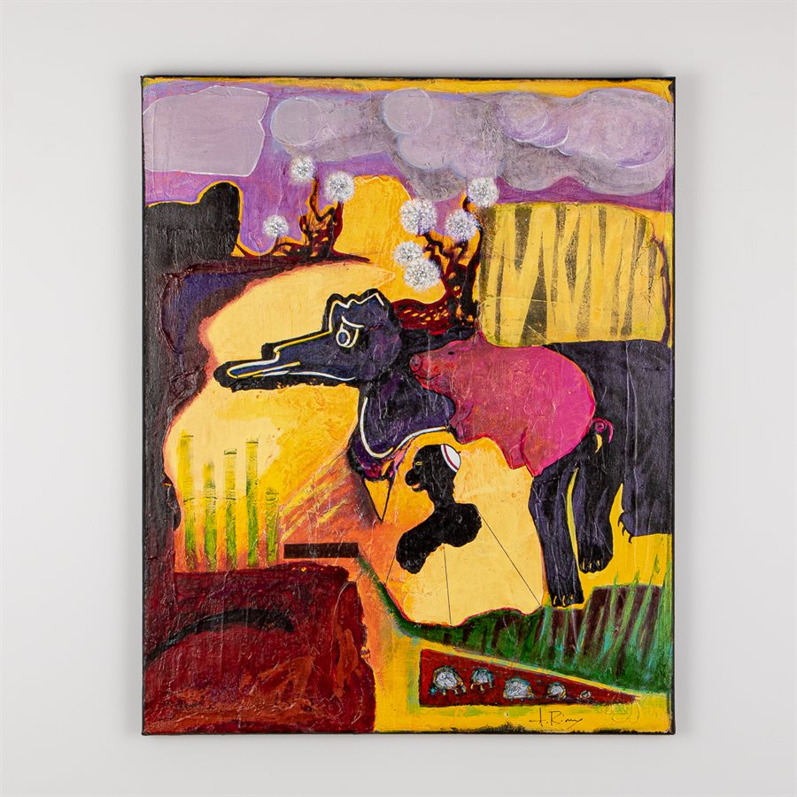 Isabelle Rioux, painting